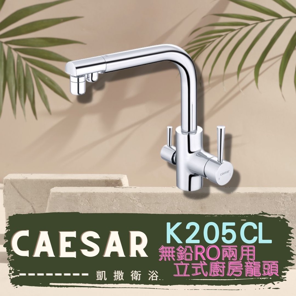 Caesar 凱撒 K205CL 無鉛RO兩用立式廚房龍頭 廚房龍頭 廚房兩用龍頭 吧檯龍頭 立式龍頭 水龍頭 龍頭 | 蝦皮購物