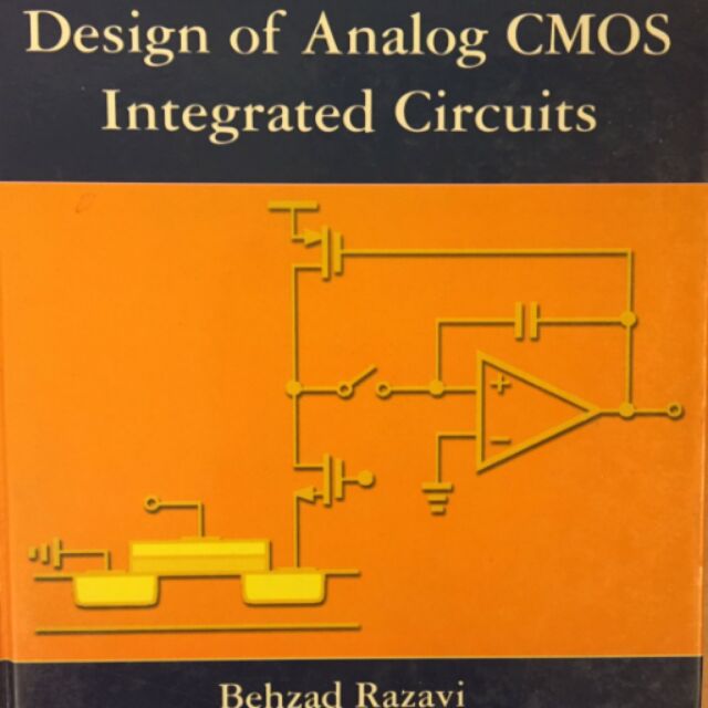 design of analog cmos integrated circuits的價格推薦 - 2025年9月 | 比價比個夠BigGo