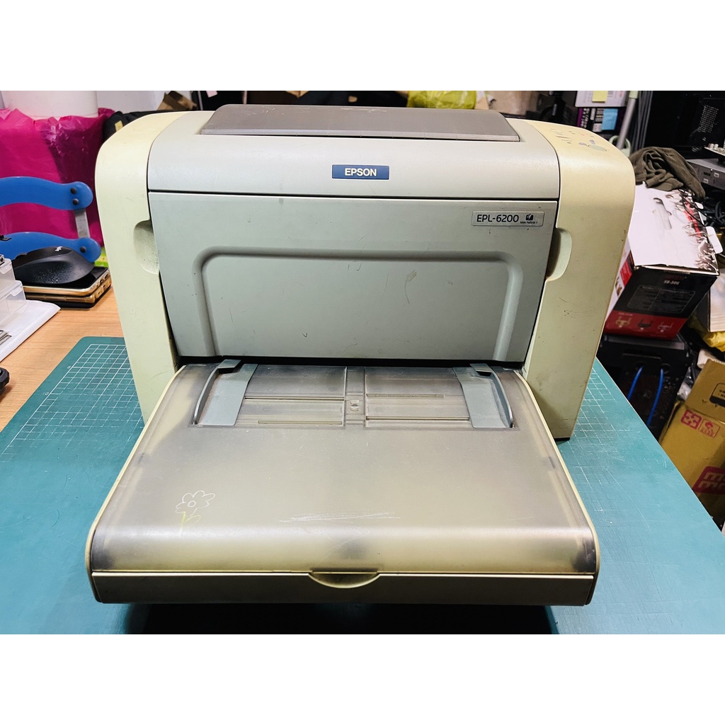[B-33] EPSON 愛普生 黑白雷射印表機 EPL-6200L 含原廠碳粉匣 | 蝦皮購物