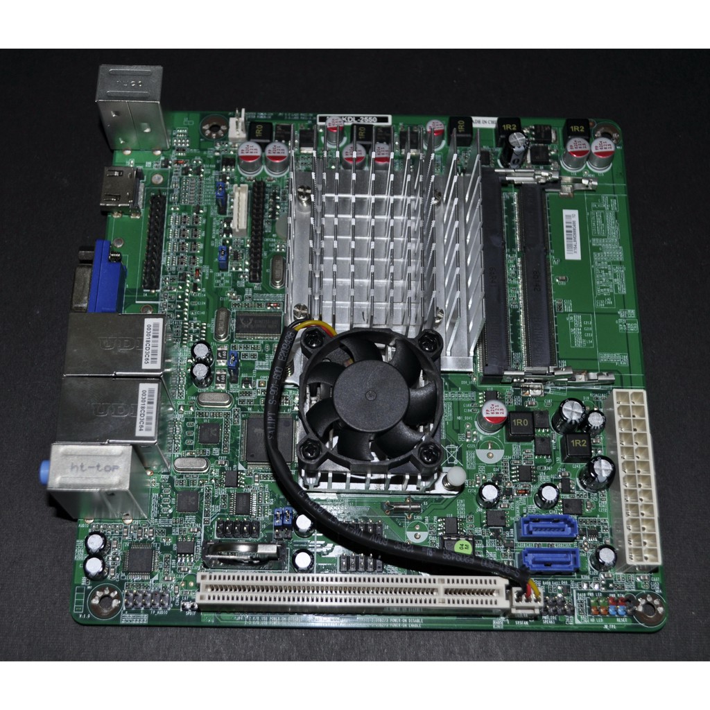 庫存極新！Jetway NC9KDL-2550 工業主機板+ Intel Atom D2550 (NM10 1.86G) | 蝦皮購物