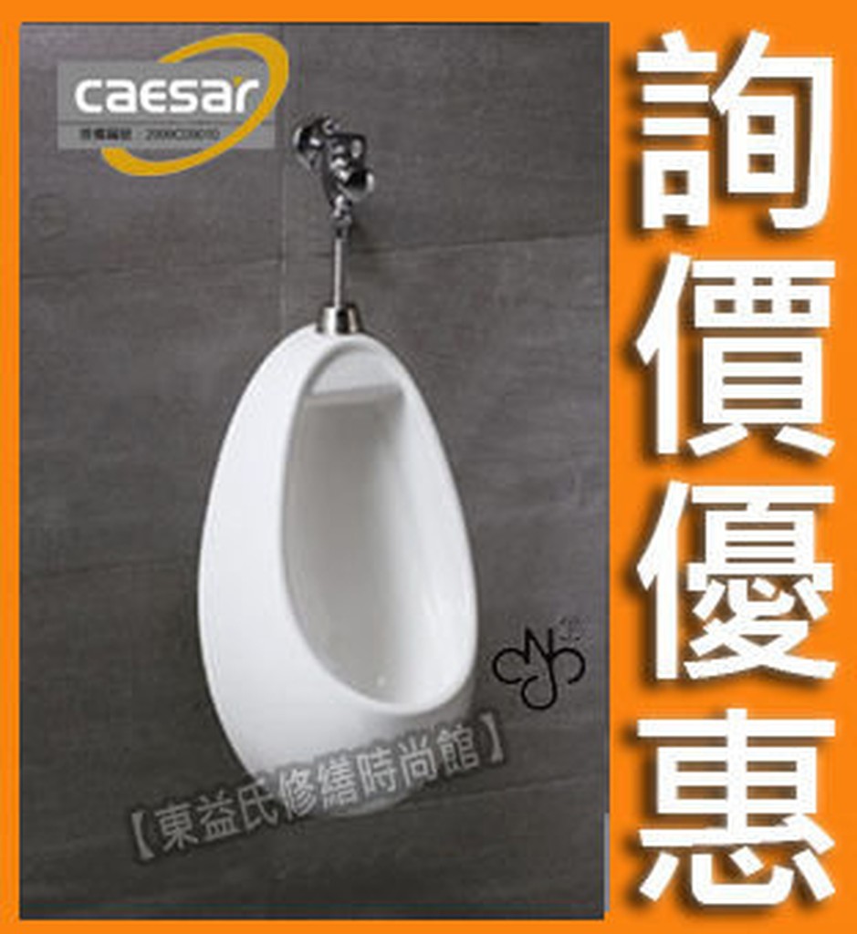 【東益氏】CAESAR凱撒掛壁式便斗 U0221 / BF412G 小便斗 另售免治馬桶座 暖風乾燥機 洗臉盆 | 蝦皮購物