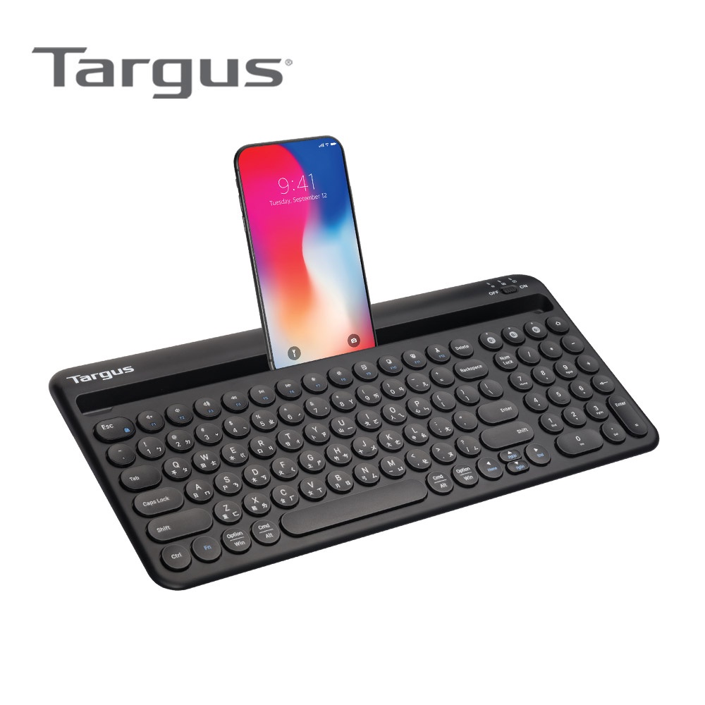 【Targus 泰格斯】AKB867 抗菌多工能支架藍芽鍵盤 | 蝦皮購物