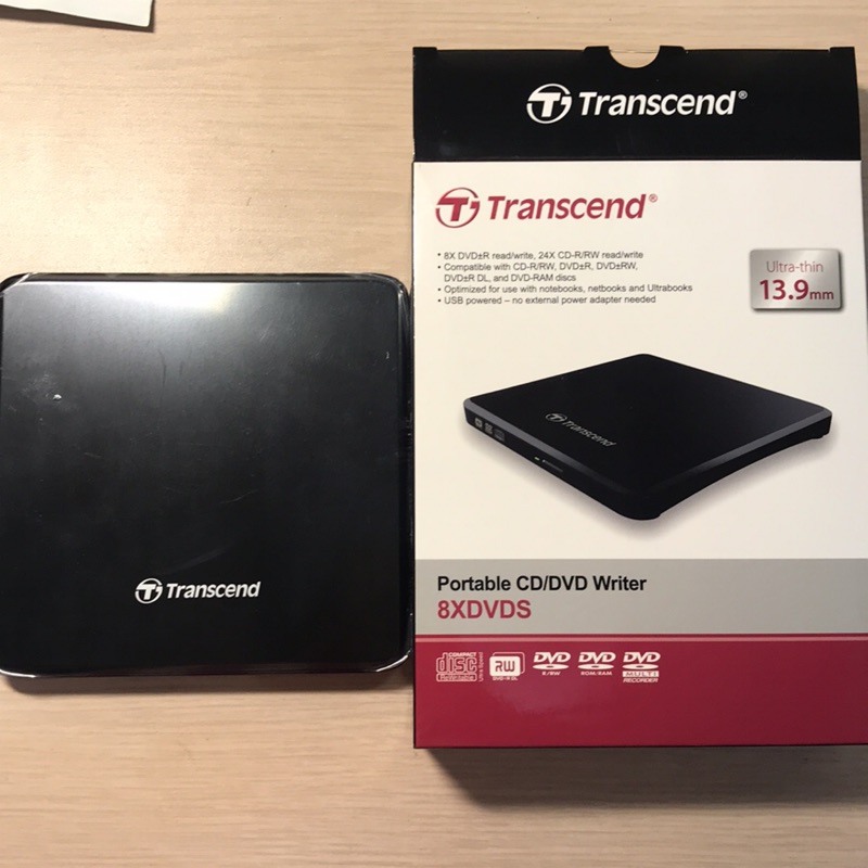 創見 Transcend 輕便 CD/DVD 燒錄器 / 光碟機 | 蝦皮購物