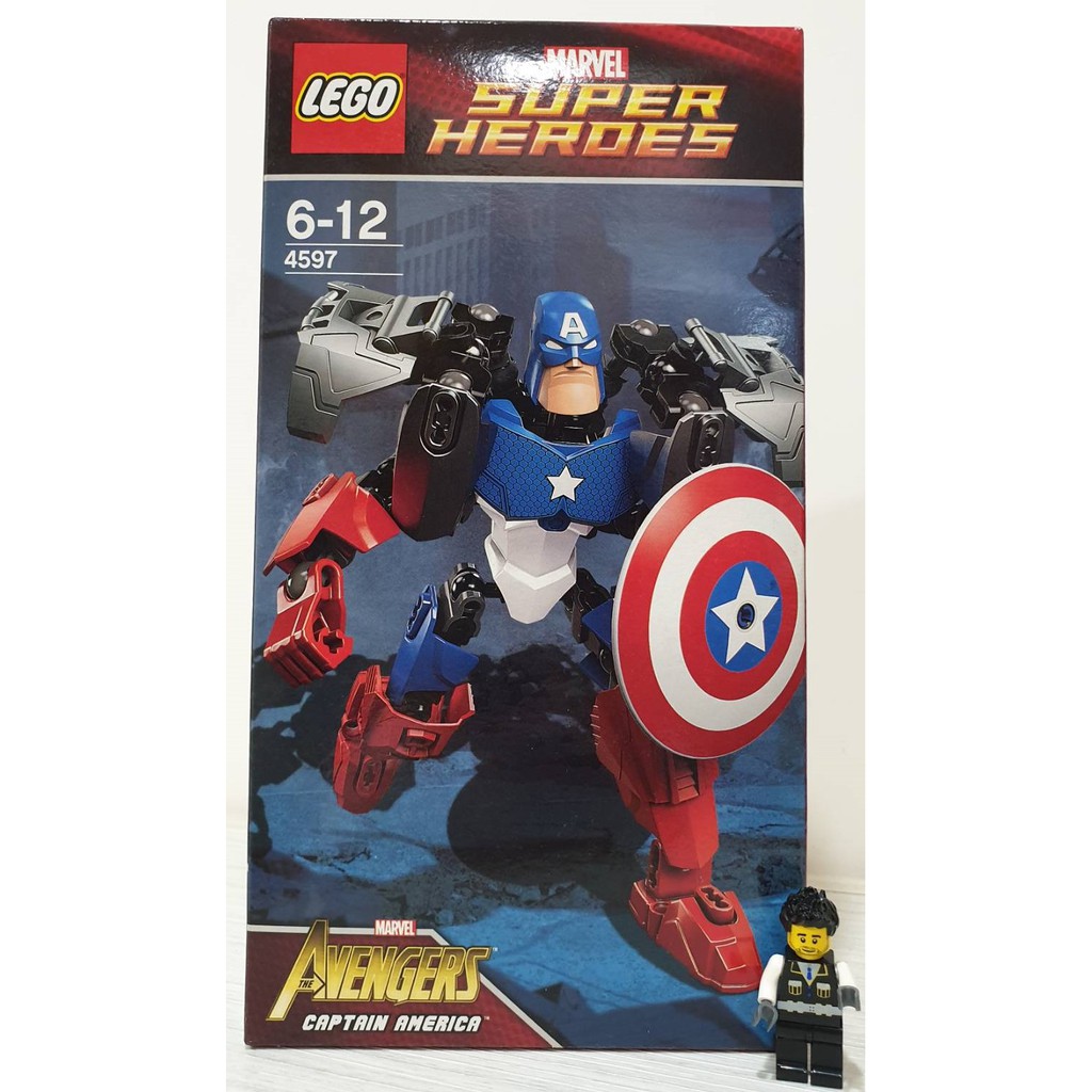樂高 LEGO 4597 超級英雄系列 美國隊長 【絕版】 | 蝦皮購物