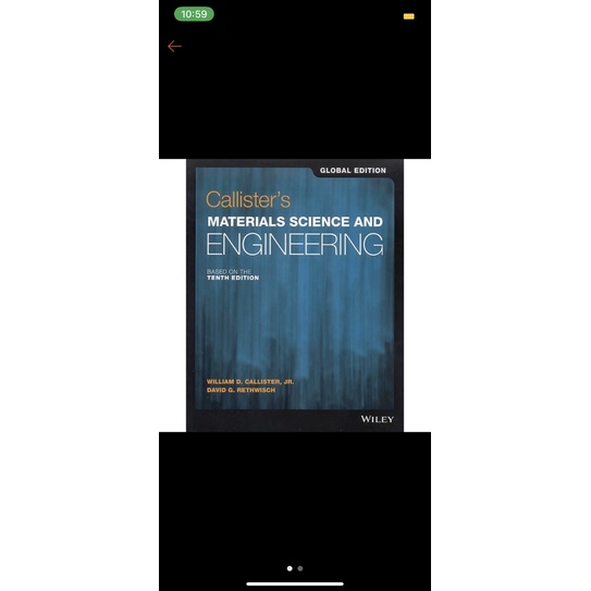 callister's materials science and engineering的價格推薦 - 2025年6月 | 比價比個夠BigGo