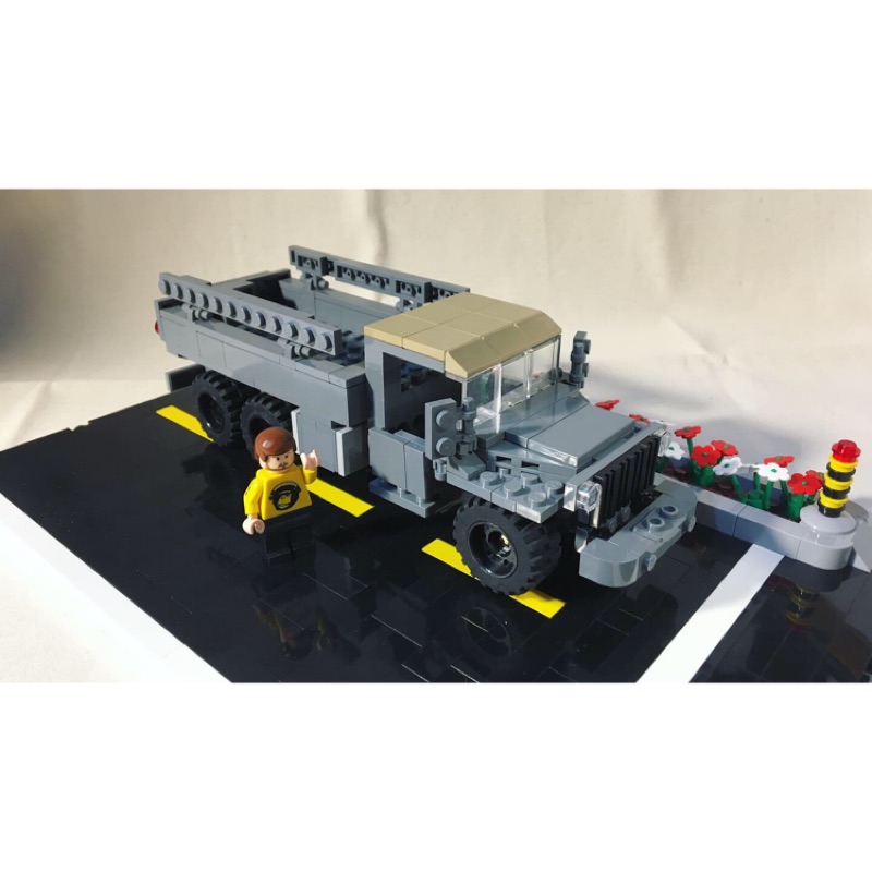 Lego MOC 二戰M35卡車 | 蝦皮購物