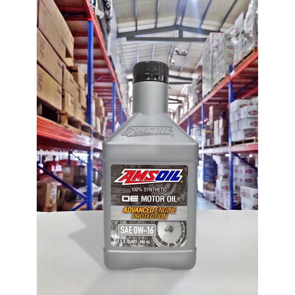 『油工廠』AMSOIL OE 0W16 0W-16 Synthetic Motor Oil 全合成機油 油電省油 SN+ | 蝦皮購物