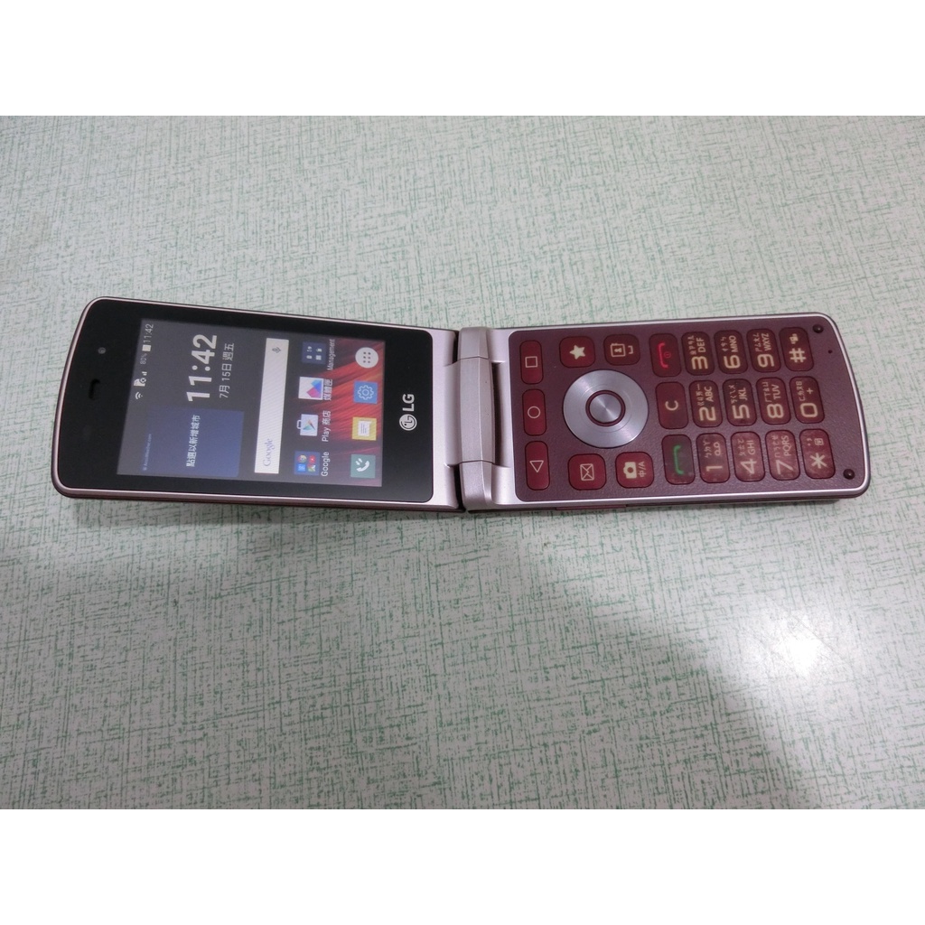 LG Wine Smart II H410 4G 折疊式智慧型手機 觸鍵雙控 正常良好 老人機 掀蓋機 長輩機 | 蝦皮購物