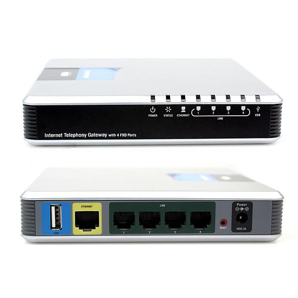全新 Cisco 思科 SPA400 4 FXO 外線 SIP ATA VoIP Gateway 網路電話 含語音信箱 | 蝦皮購物
