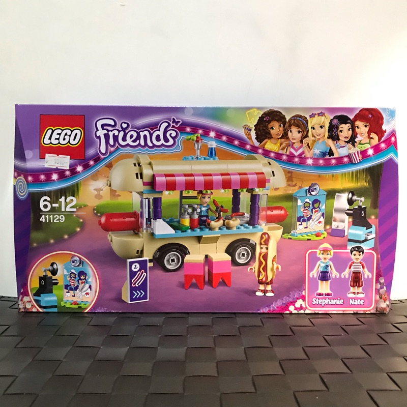 正版 樂高 LEGO 41129 好朋友系列 friends 遊樂園 熱狗車 Hot Dog Van 熱狗人 現貨 | 蝦皮購物