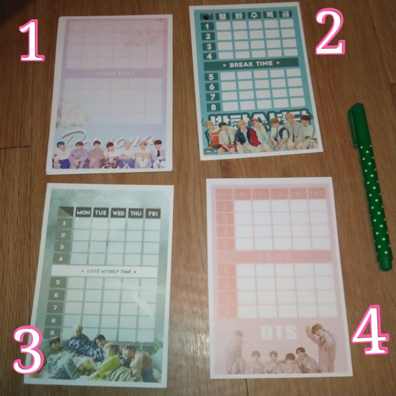 課表 bts的價格推薦 - 2025年11月 | 比價比個夠BigGo