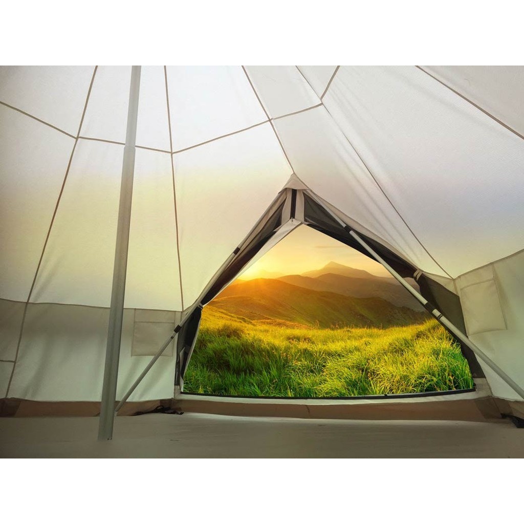 【Turbo Tent】Sahara 400-科技棉10人帳(鐘型帳 小山屋 類 熊帳 印第安帳 10人帳) | 蝦皮購物