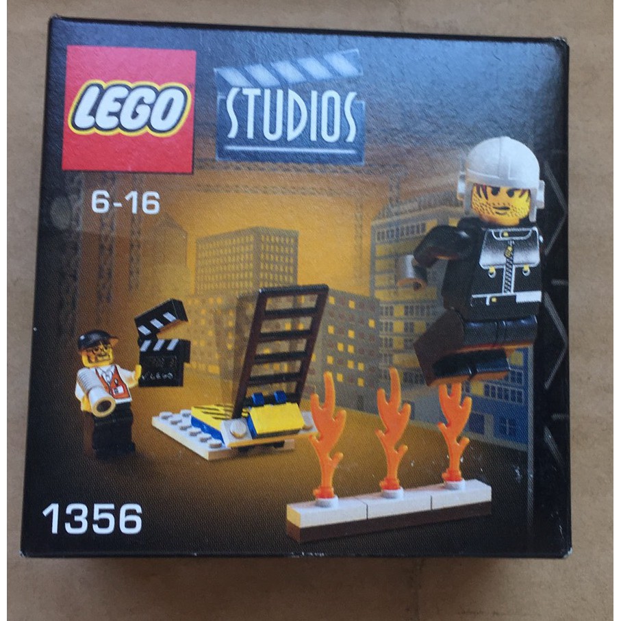 樂高 Lego 1356 跳火特技演員(電影片場系列) | 蝦皮購物