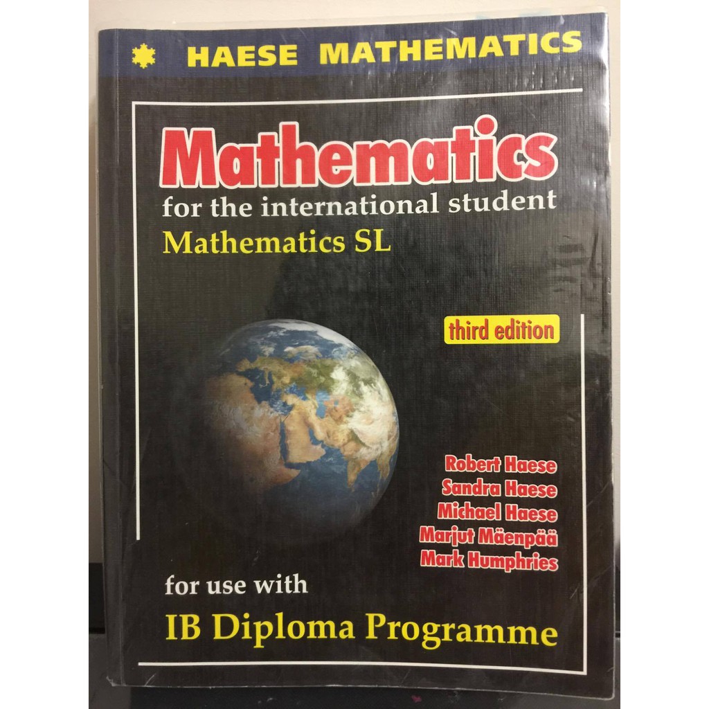 IBDP Mathematics SL (3rd Edition) Haese Mathematics Textbook | 蝦皮購物 IBDP Mathematics SL (3rd Edition) Haese Mathematics Textbook | 蝦皮購物
