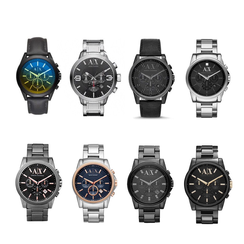 [現貨] Armani Exchange A｜X 美國經典款 霸氣石英錶 | 蝦皮購物