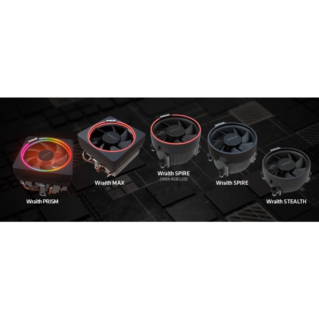 AMD Wraith Prism Wraith Spire Wraith Stealth AM4原廠風扇 | 蝦皮購物