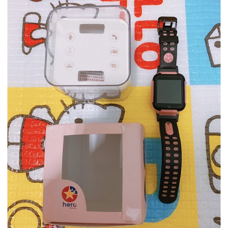 [hereu]herowatch 4G奈米科技防水兒童智慧手錶-女警粉 | 蝦皮購物