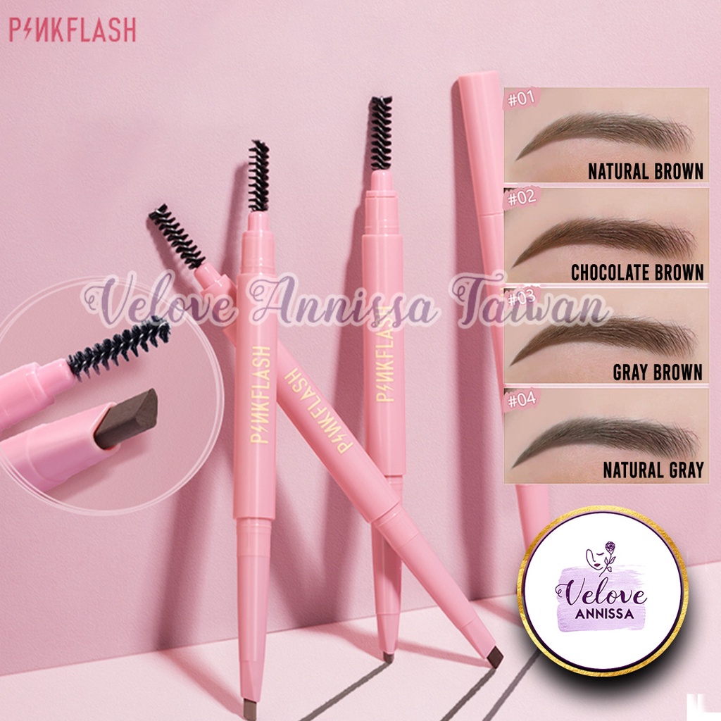 Auto Eyebrow Pencil Water proof Pensil Alis Pinkflash | 蝦皮購物