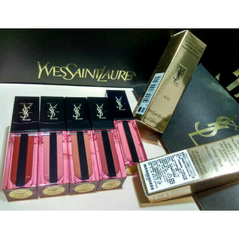 新品 610；617 YSL 奢華緞面水光染唇釉 614；606；613 ; 612；618 | 蝦皮購物