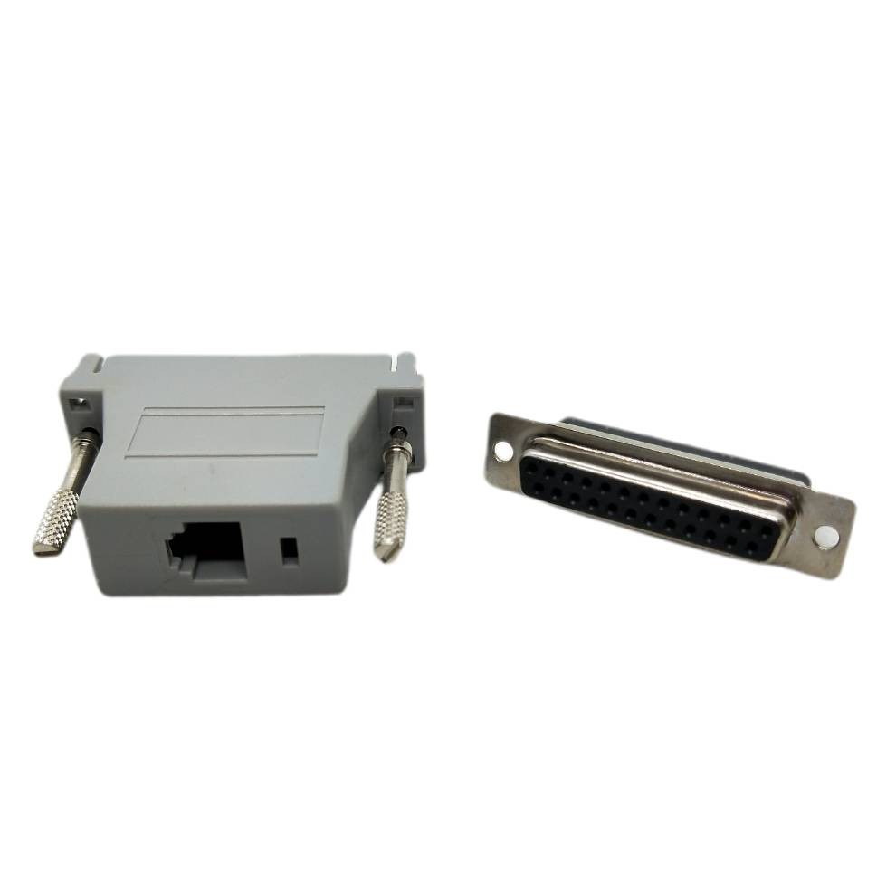 DB25轉RJ11 D-SUB轉RJ11 25PIN RS232 R422 RS485 接線 | 蝦皮購物