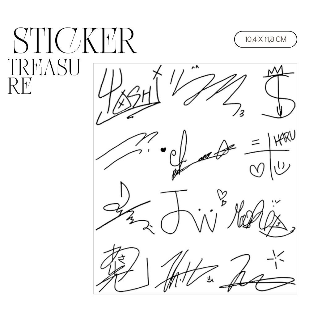 kpop貼紙treasure的價格推薦 - 2025年2月 | 比價比個夠BigGo