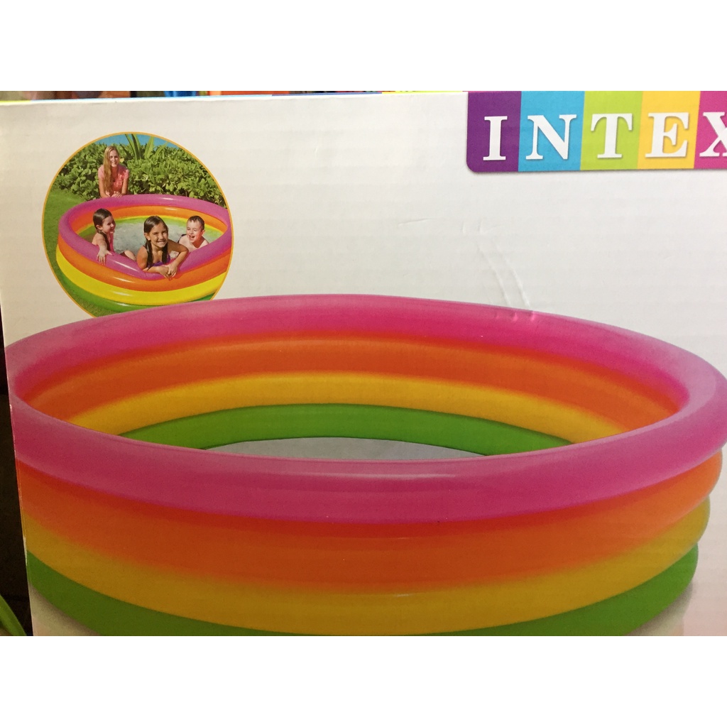 INTEX56441彩虹四層充氣游泳池的價格推薦 - 2024年7月| 比價比個夠BigGo
