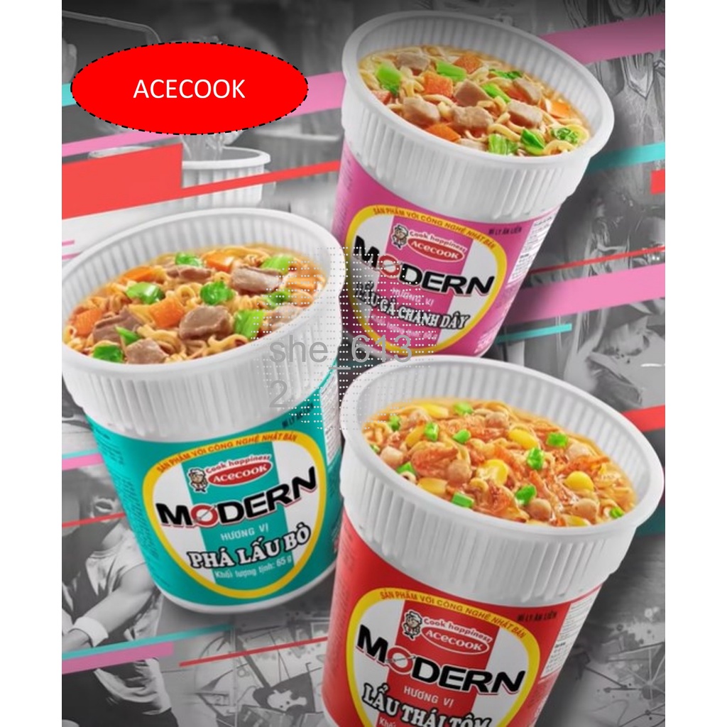 越南 Acecook modern mie 杯麵 | 蝦皮購物