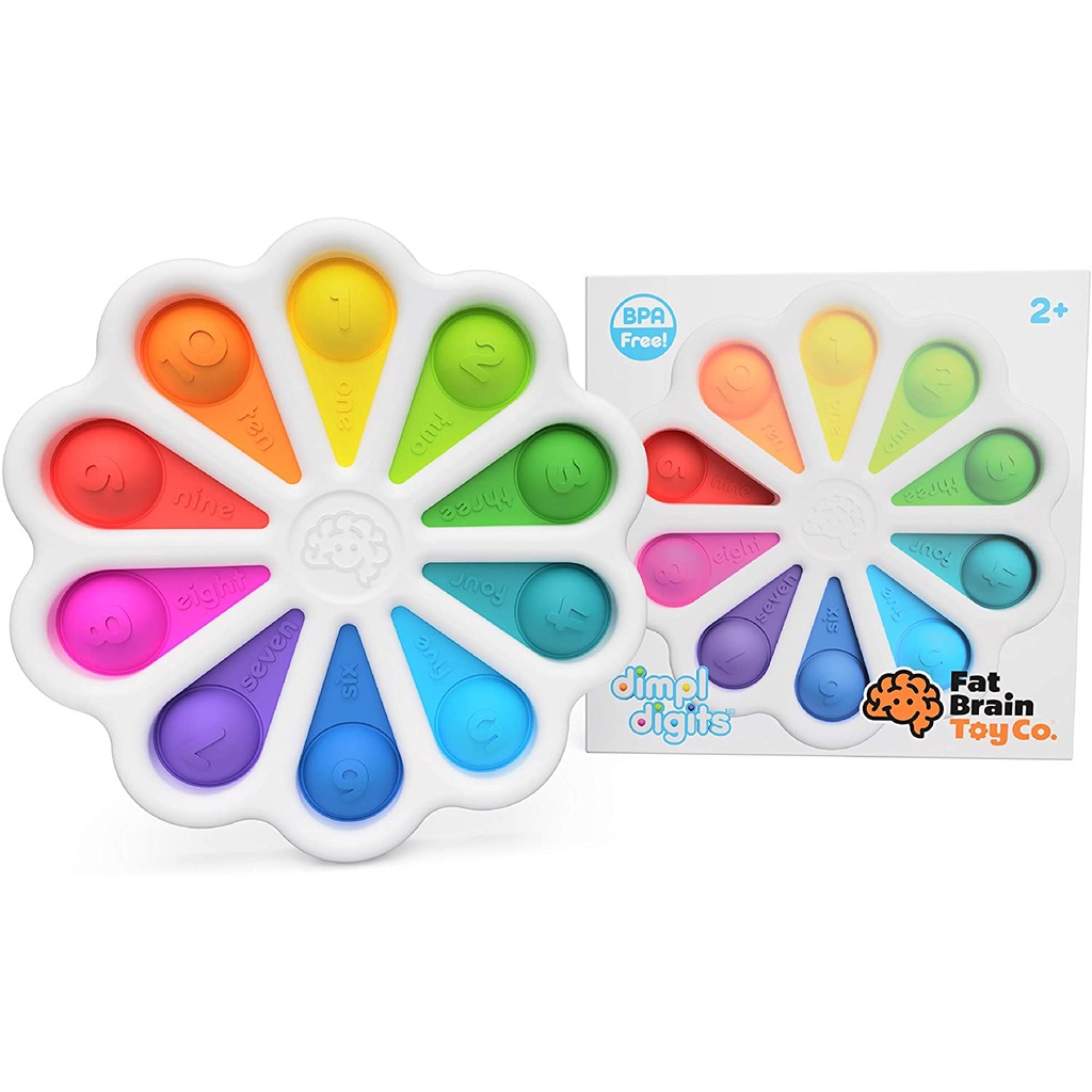 Pop It Fidget Simple Dimple Toys Fat Brain Toy Anti Stress R | 蝦皮購物