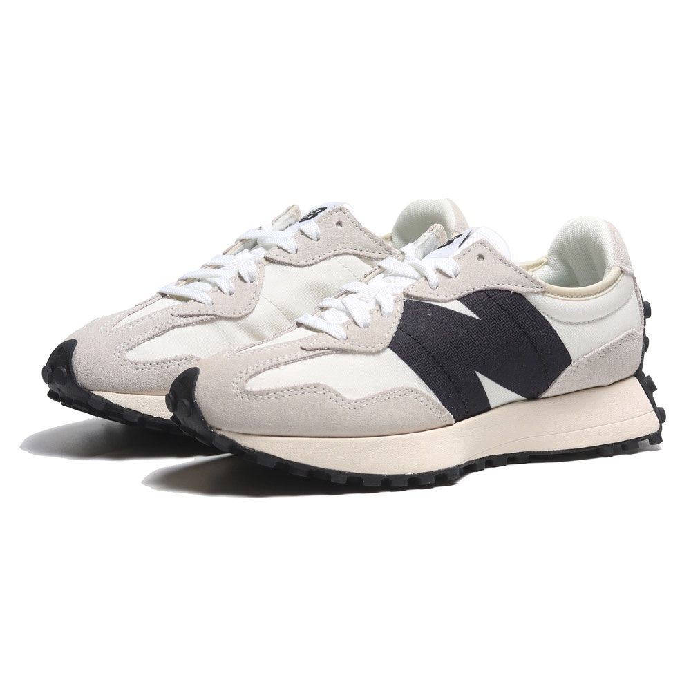 NEW BALANCE 休閒鞋 NB 327 復古 白灰 黑 男女 MS327FE | 蝦皮購物