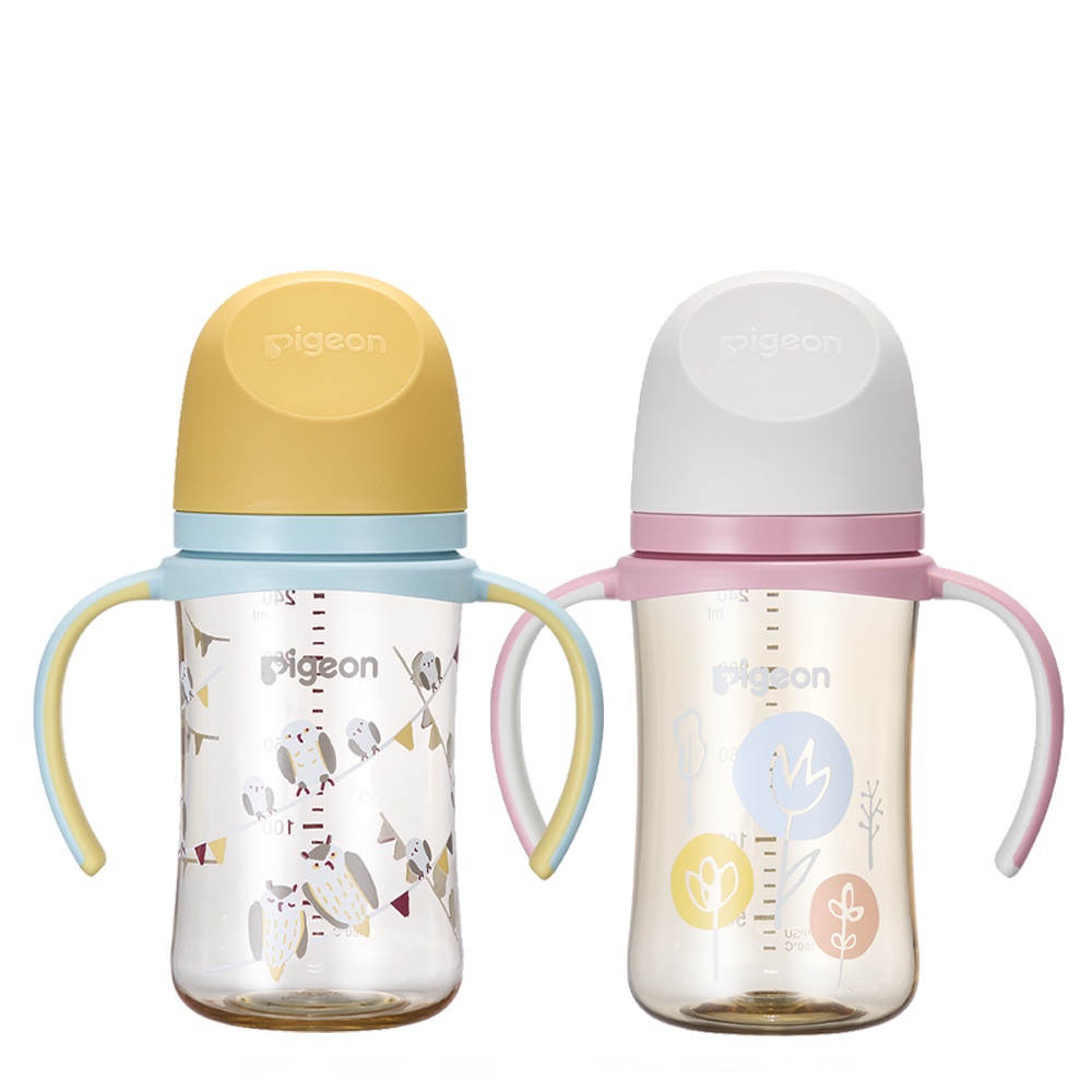 【Pigeon貝親】第三代母乳實感彩繪款PPSU奶瓶240ml／2款 | 蝦皮購物