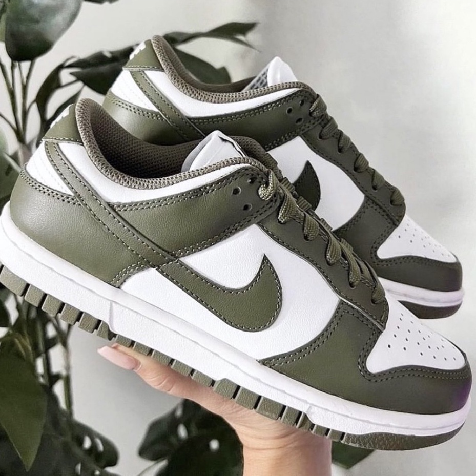 ☆小B之都☆ Nike Dunk Low "Medium Olive" DD1503-120 女款 白橄欖綠 | 蝦皮購物