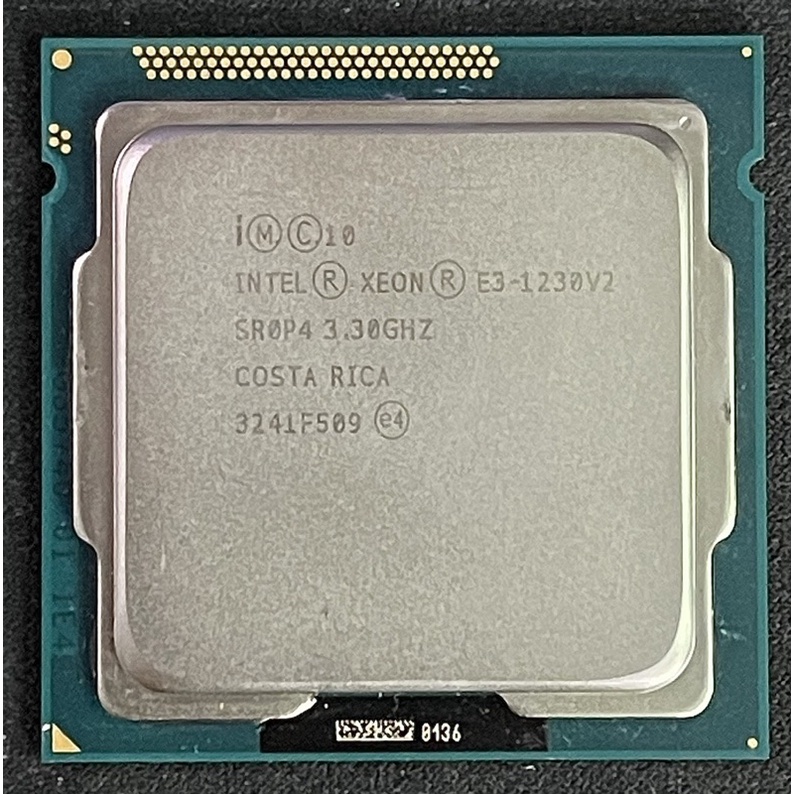 [二手良品] Intel Xeon E3-1230 V2 4C8T CPU LGA1155腳位 功能正常 個保7天 | 蝦皮購物