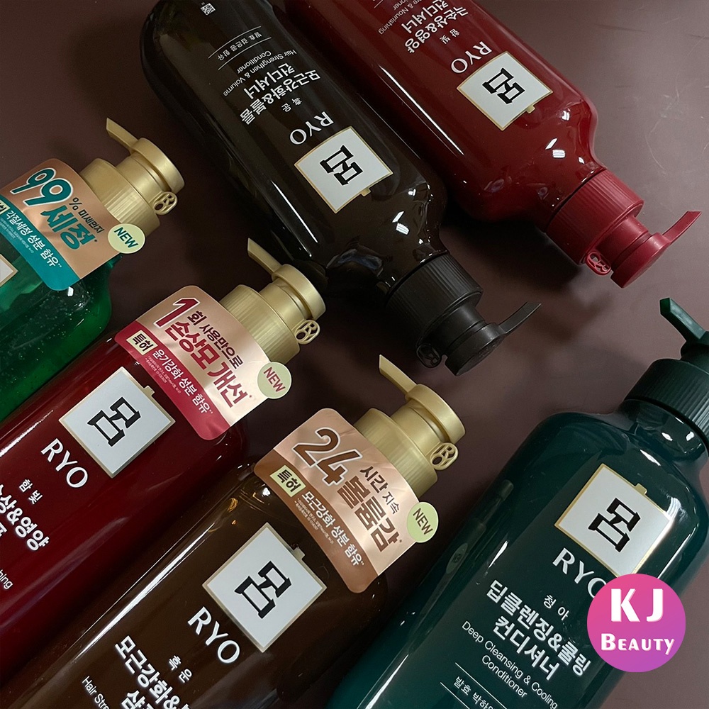 Korea RYO shampoo and conditioner 400-550ml upgrade bottle | 蝦皮購物