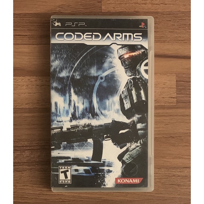 PSP 美版 英文版 武裝駭客 機密武裝 CODED ARMS 正版遊戲片 原版光碟 二手片 SONY | 蝦皮購物