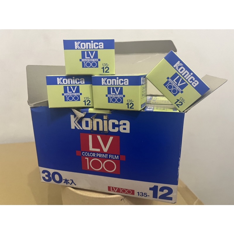 Konica 柯尼卡 Minolta 100 LV100 (業務用) is100 135 底片 | 蝦皮購物