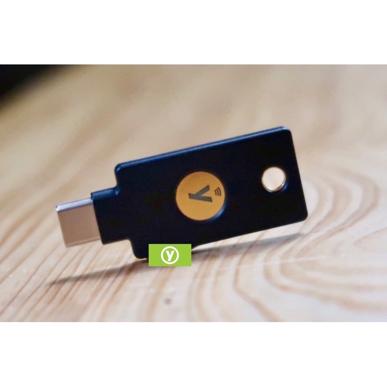 [全新限量] Yubico Yubikey 5C NFC 雙因素身份驗證金鑰 USB-C NFC FIDO FIDO2 | 蝦皮購物