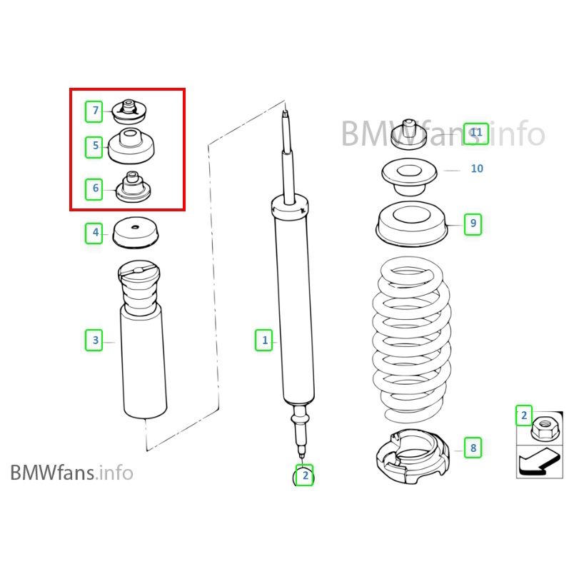 Bmw避震器上座e92的價格推薦 - 2024年6月| 比價比個夠BigGo