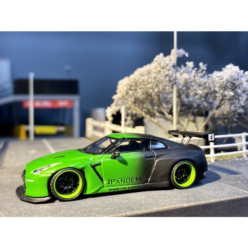 Ignition model IG2766 1/64 Pandem R35 GTR Green/black | 蝦皮購物