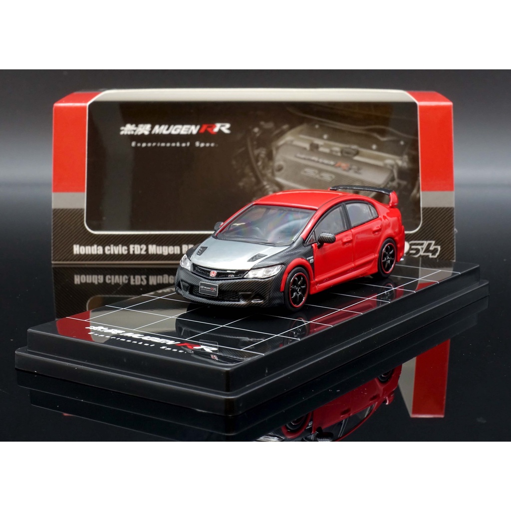 【MASH】現貨特價 INNO64 1/64 Honda Civic Type-RR Mugen FD2 red | 蝦皮購物