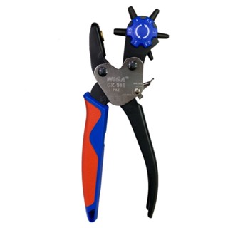 現貨 WIGA 威力鋼 GK-916 強力型轉盤式皮革打孔鉗 230mm 皮帶打洞器 打洞氣 強力型 轉盤式 | 蝦皮購物