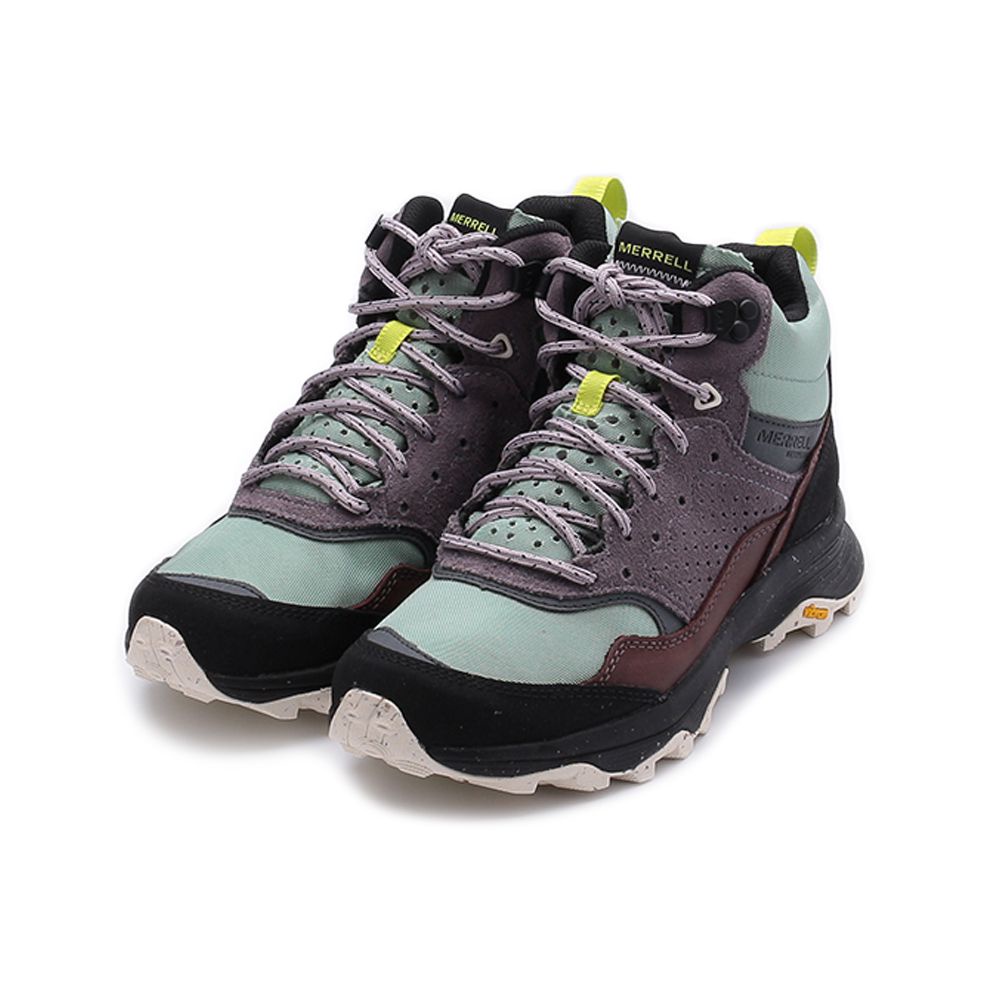 MERRELL SPEED SOLO MID WATERPROOF 防潑水麂皮登山鞋 丁香紫 ML005098 女鞋 | 蝦皮購物