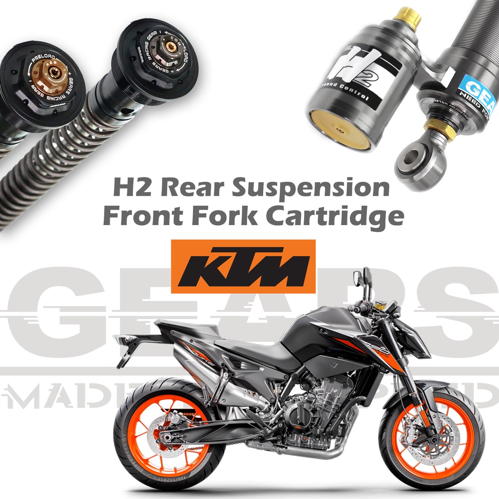 【GEARS集亞】KTM DUKE 790 H2後避震器 前叉阻尼系統雙內管匣 倒叉 | 蝦皮購物