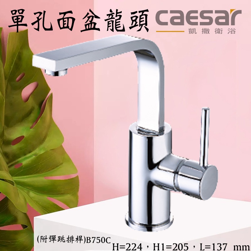 CAESAR 凱撒 B750C 單孔面盆龍頭 龍頭 單孔龍頭 面盆龍頭 含發票 | 蝦皮購物