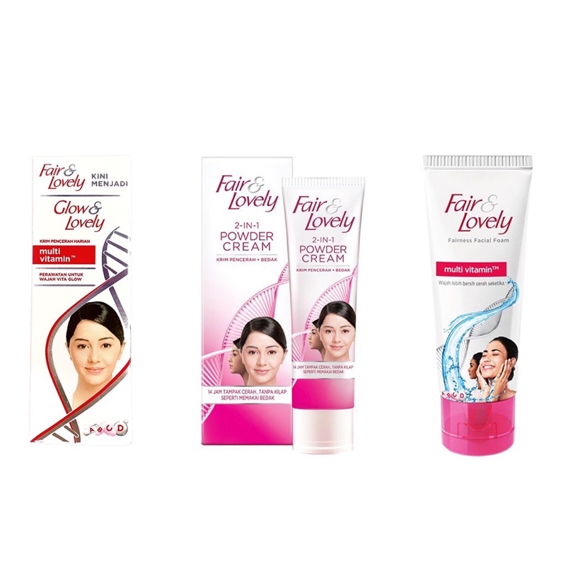 [GO MARKET]FAIR&LOVELY KREM MUKA/SABUN MUKA/POWDER KREM2in1 | 蝦皮購物