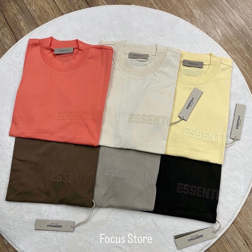 【Focus Store】現貨秒發 Fear of God ESSENTIALS FW22 立體字 短袖 Tee | 蝦皮購物