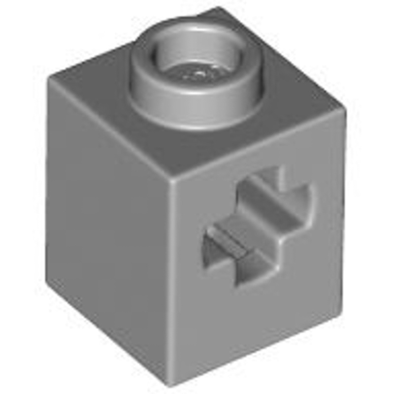 LEGO零件 科技磚 1x1 73230 淺灰色 6336539【必買站】樂高零件 | 蝦皮購物