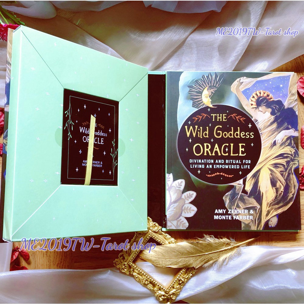 【me2019tw正版現貨】Wild Goddess Oracle and Guidebook狂野女神神諭卡套裝 | 蝦皮購物