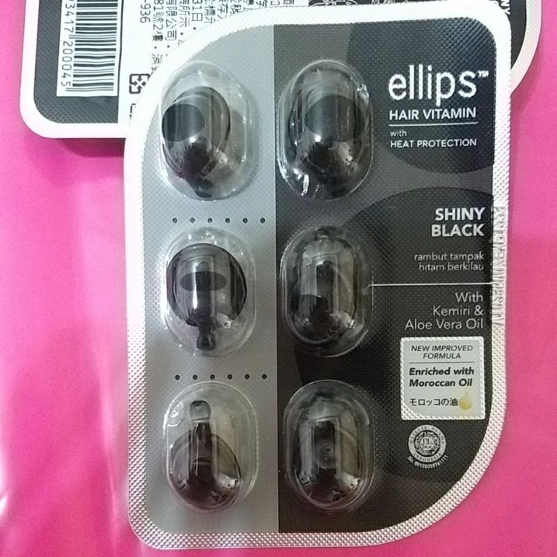 ELLIPS ELLIP SACHET HAIR VITAMIN SERUM SUPLEMEN RAMBUT - | 蝦皮購物