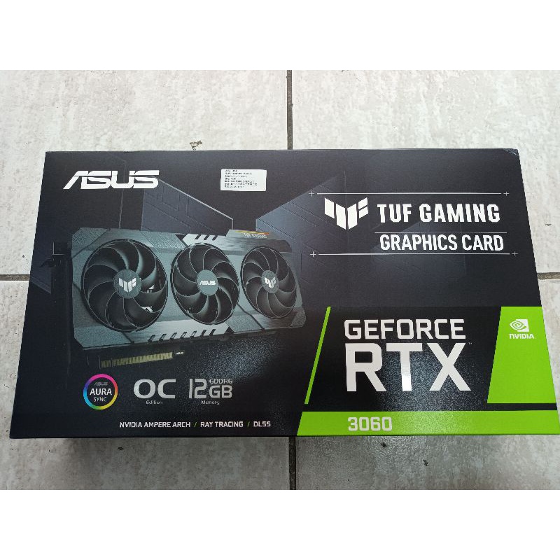 ASUS TUF RTX 3060 OC 12G | 蝦皮購物