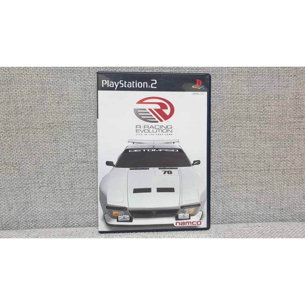 PS2 二手 實感賽車 R 競速革命 R：Racing Evolution 刮傷較多 | 蝦皮購物